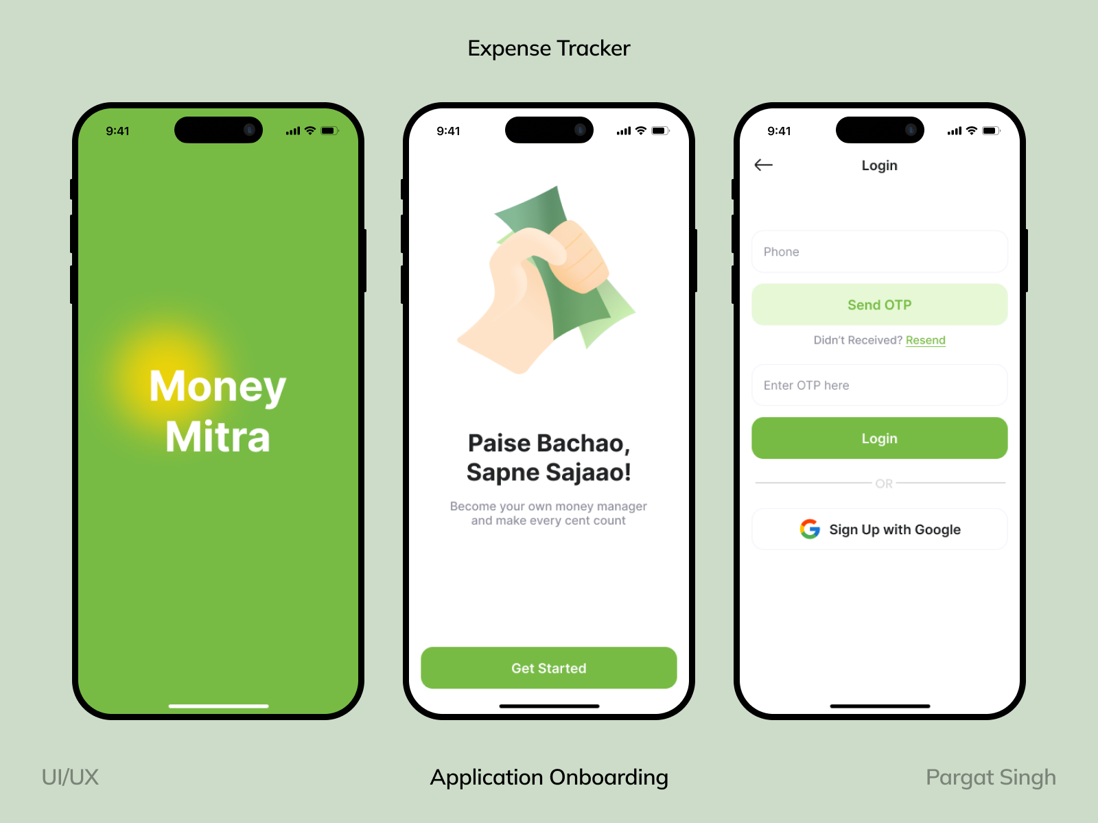Money Mitra - Expense Tracker | Modern UI | Gen AI by Pargat Singh ...