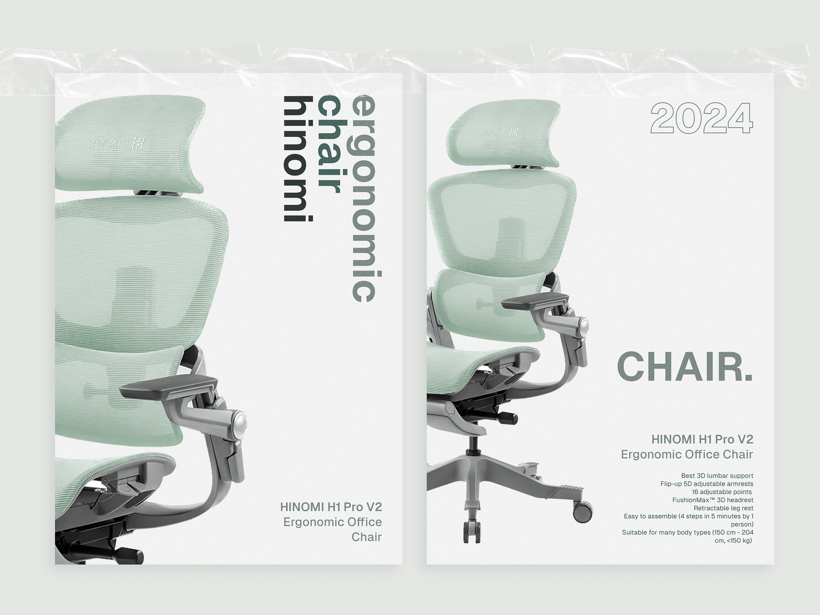 Minimalistic poster design (ergonomic) by Valeriia Ostroverkh on Dribbble