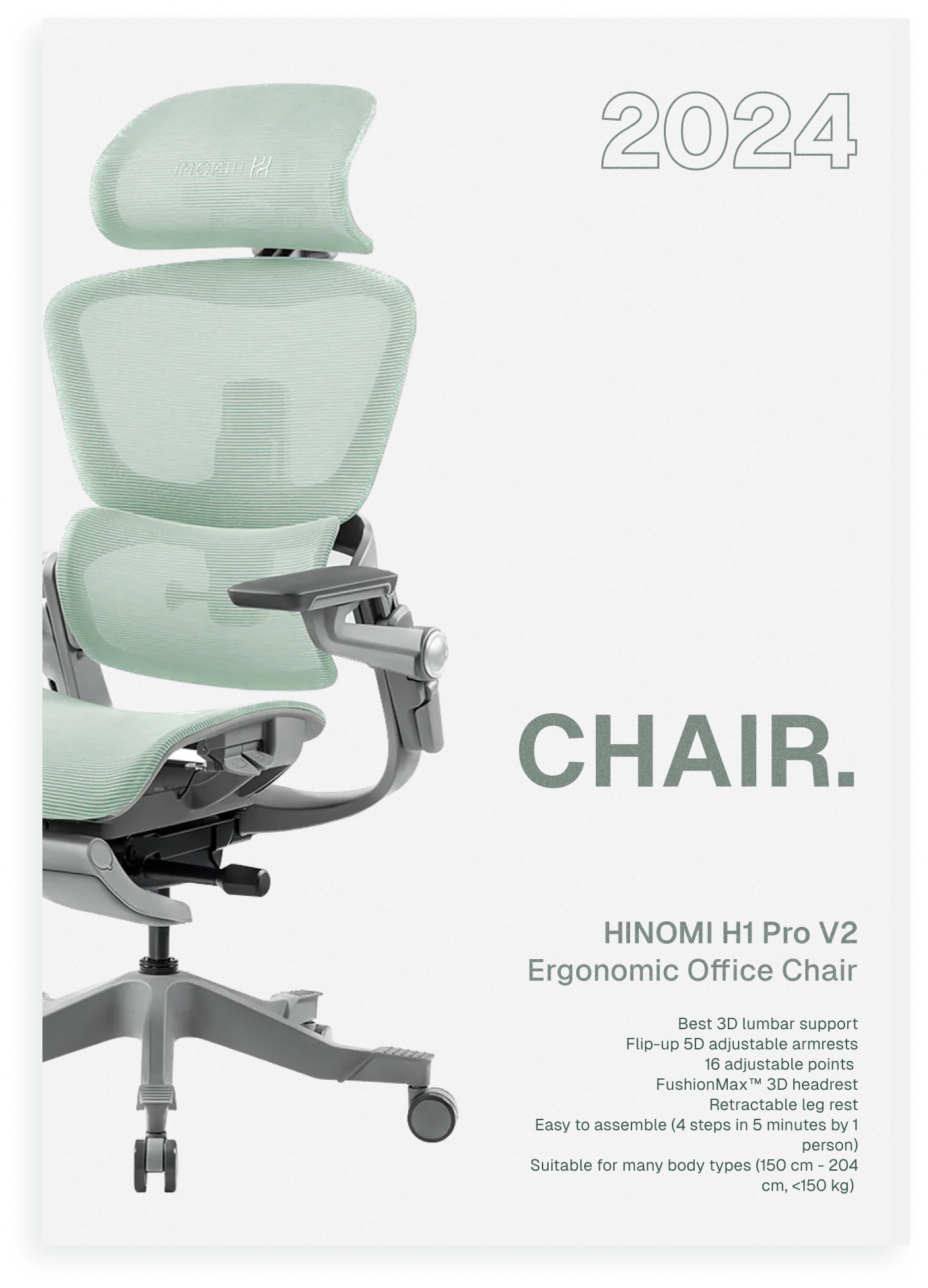 Minimalistic poster design (ergonomic) by Valeriia Ostroverkh on Dribbble