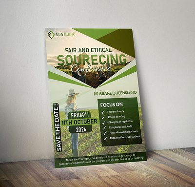 Environmental Conference Flyer by ROYAL IT LAB on Dribbble