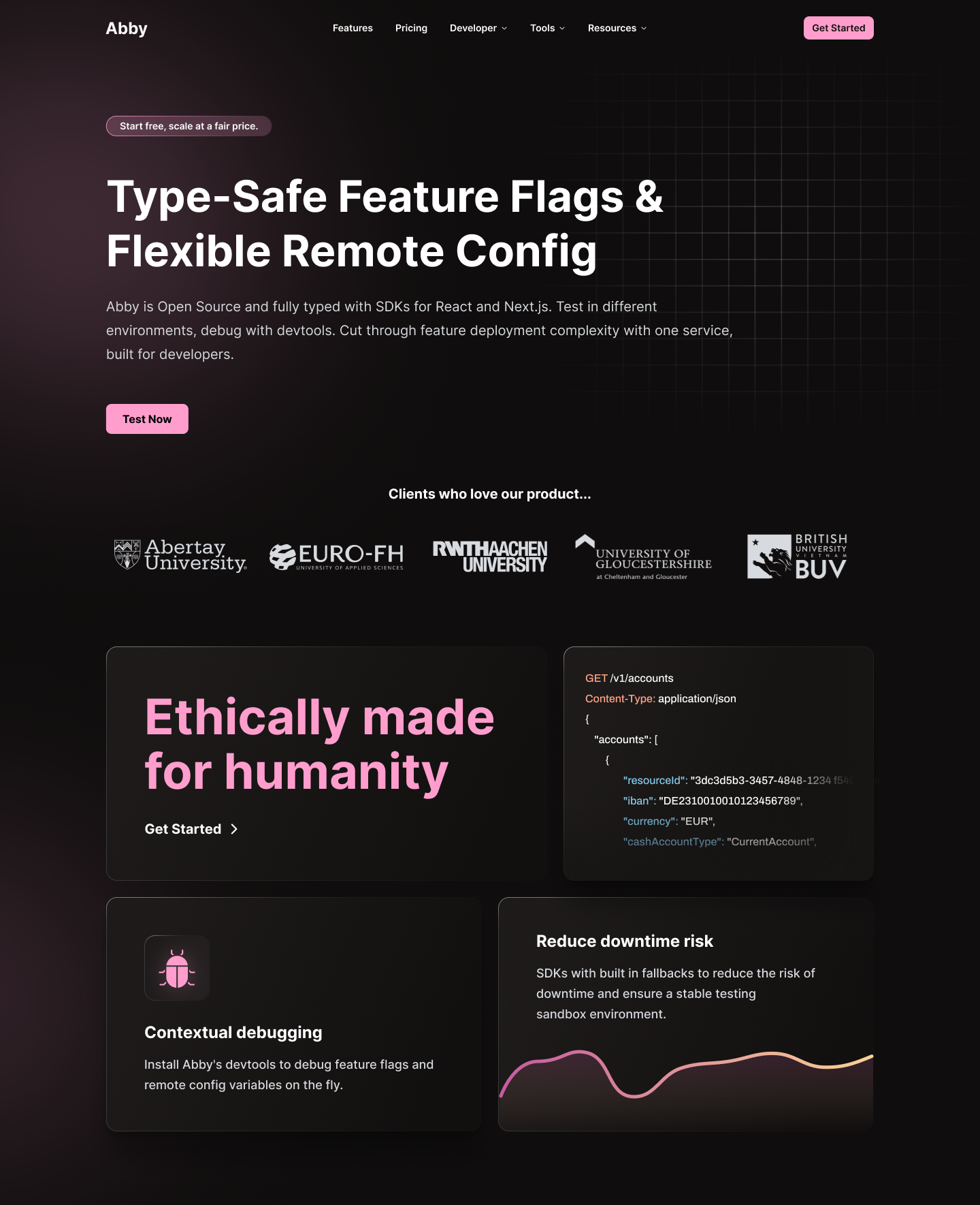 Developer Portal Landing Page Design by Pentaclay on Dribbble