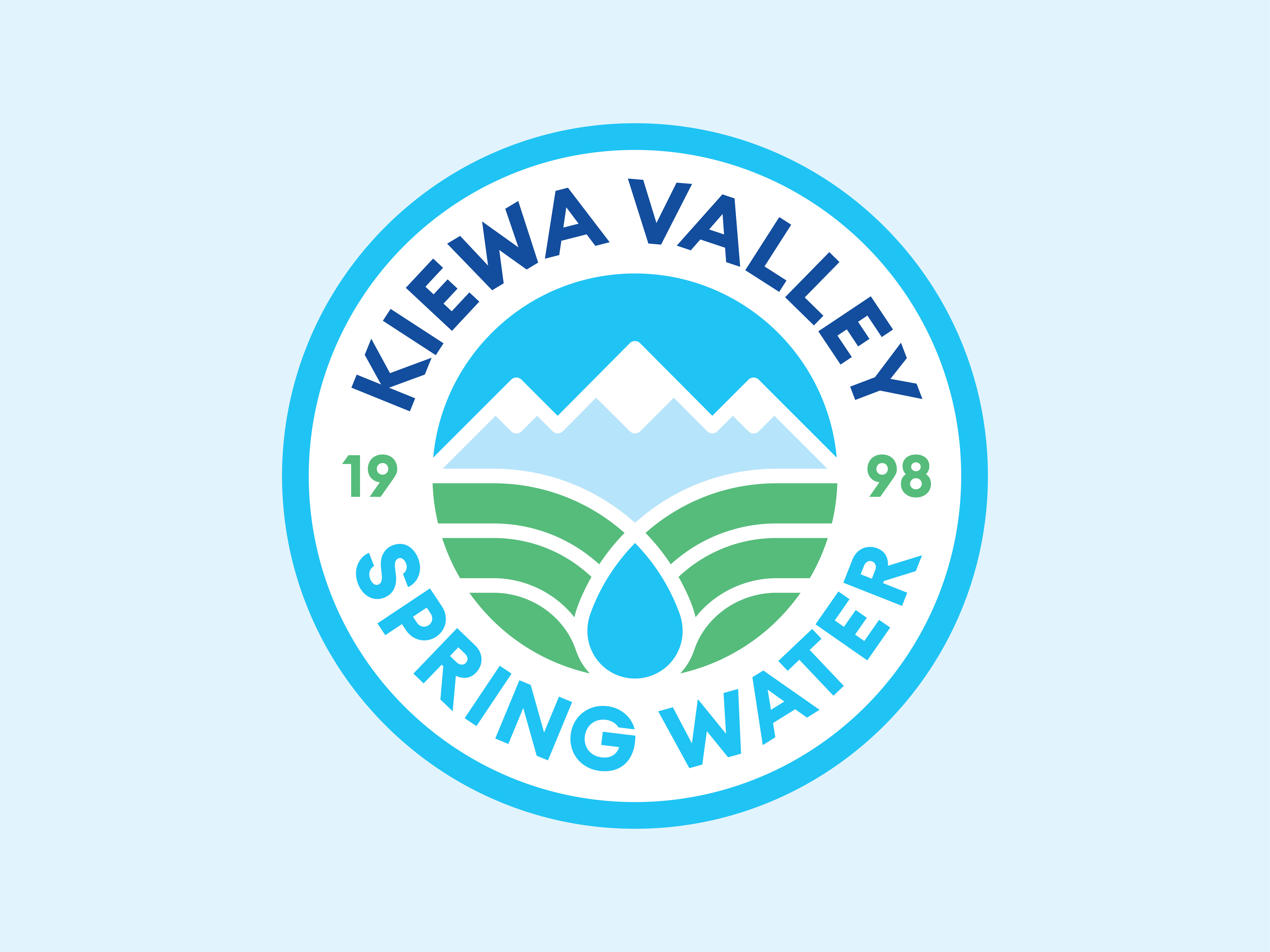 Kiewa Valley Spring Water by George P. Wilson on Dribbble