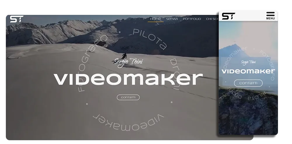 Sergiotoini.it by Creative Dot on Dribbble