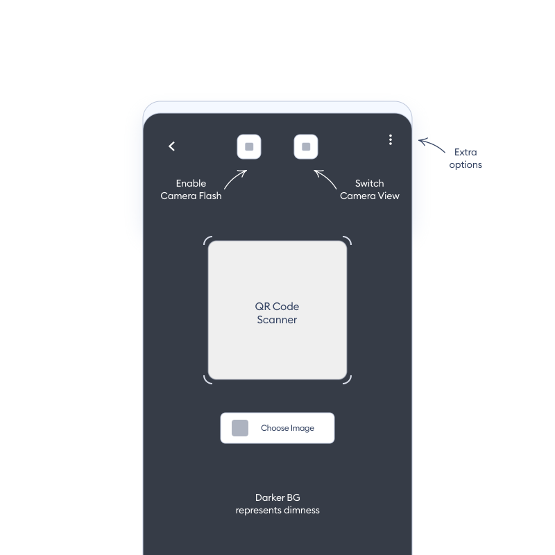 QR Code interface - Daily ui 75 by André D.V on Dribbble