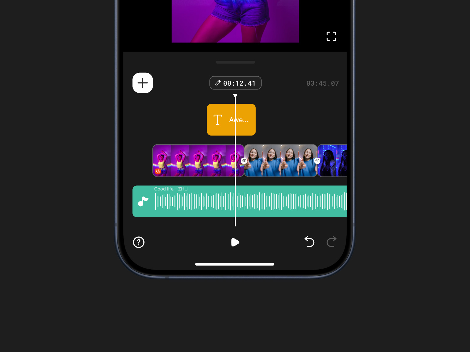 Mobile Video editor App by Dercio JdS on Dribbble