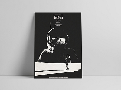 Movie Poster Design l First Man by Antoine Vaillant on Dribbble