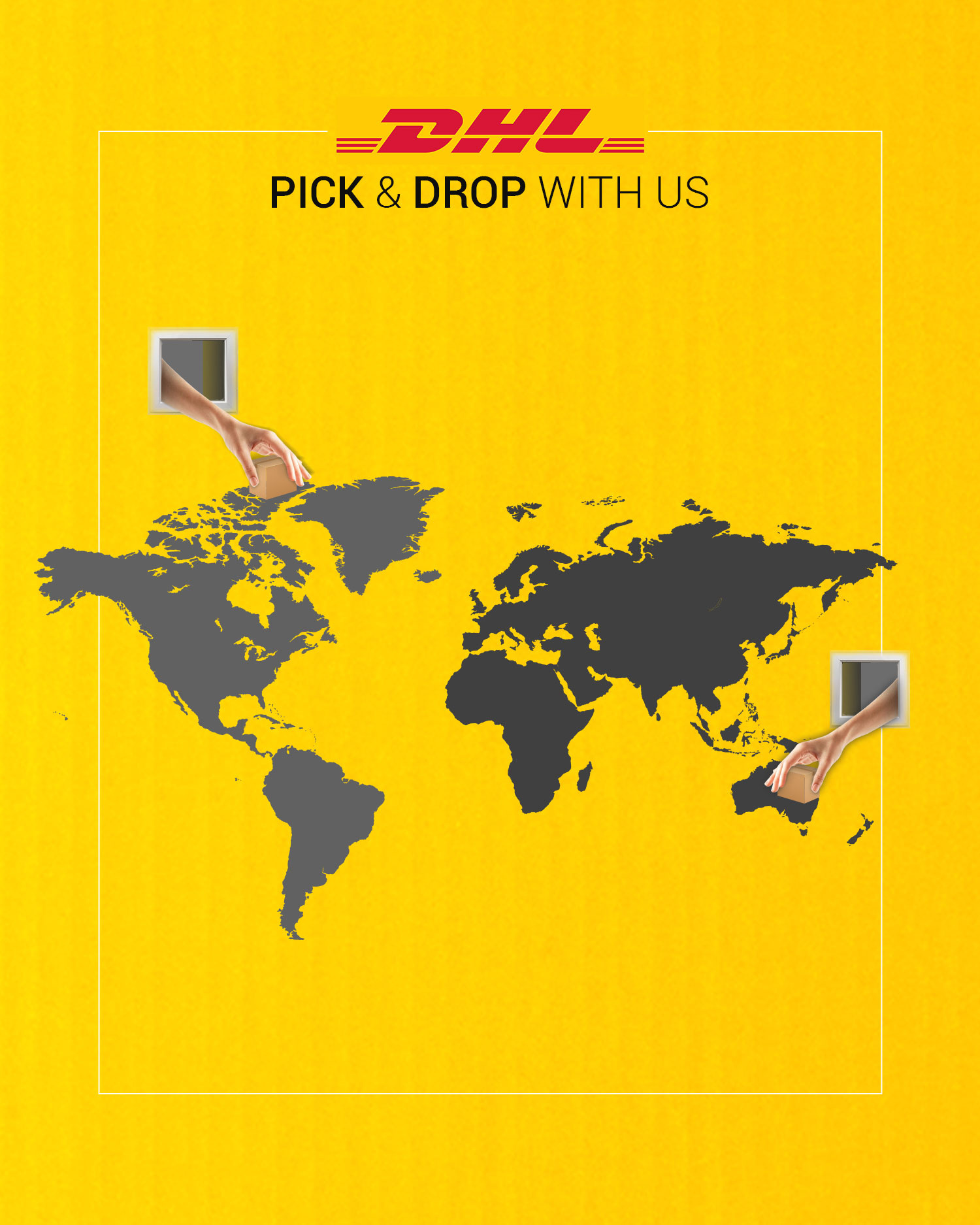 DHL Creative Ads by Md Rakibul Islam on Dribbble