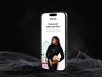 Salon App Splash Ui Design by Radha Gupta on Dribbble