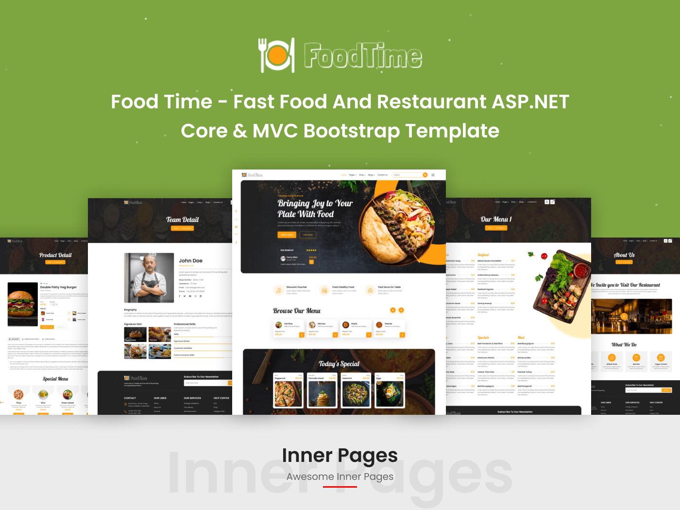 FoodTime - Fast Food And Restaurant ASP.NET Core & MVC Bootstrap by ... FoodTime - Fast Food And Restaurant ASP.NET Core & MVC Bootstrap by ...
