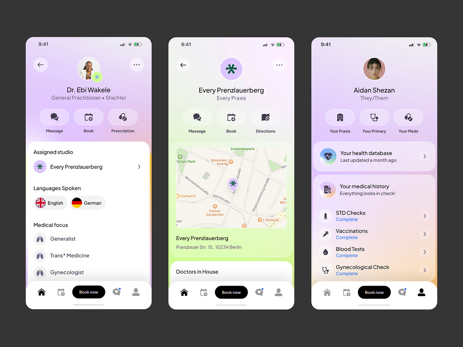EveryHealth iOS App by Dario Ferrando on Dribbble