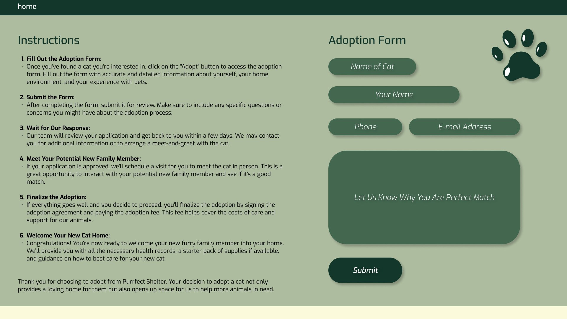 Animal Shelter Web Design by Monika Weisgerberova on Dribbble