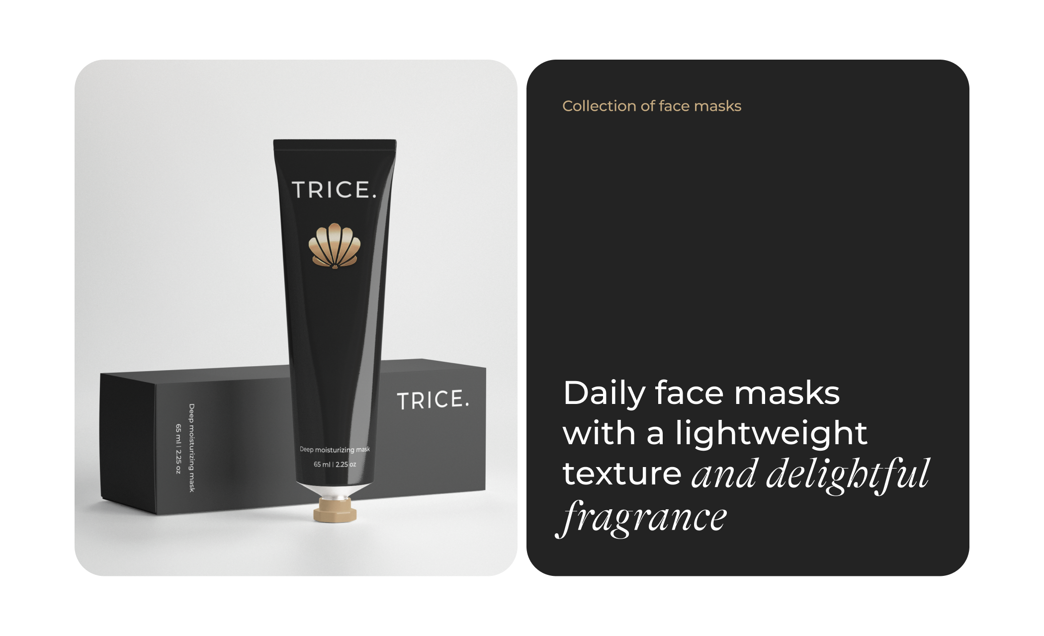 TRICE. Skincare Brand. by make it wow on Dribbble