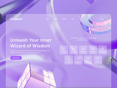 Quiz Website designs, themes, templates and downloadable graphic ...