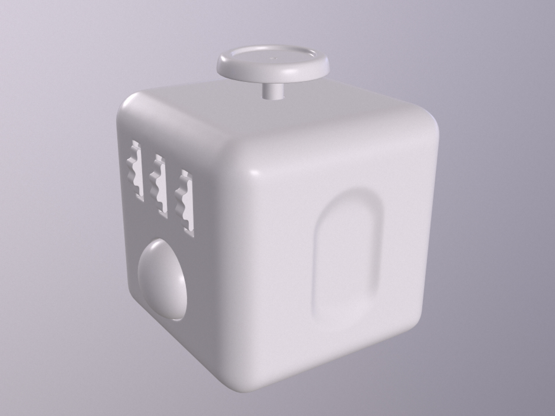 Fidget cube 3D model by oxq on Dribbble