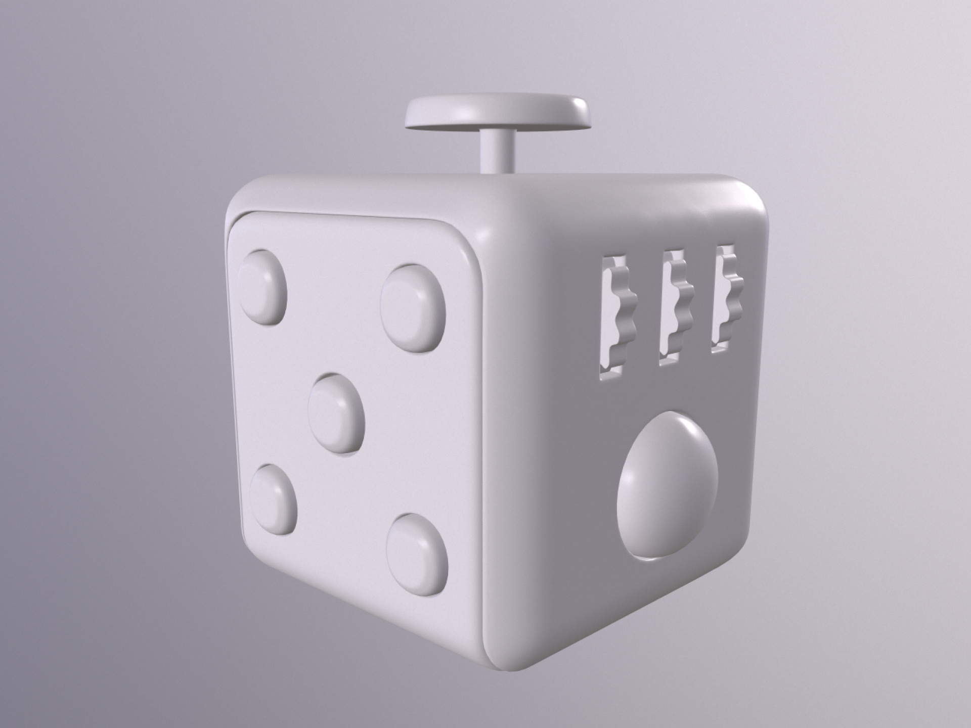 Fidget cube 3D model by oxq on Dribbble