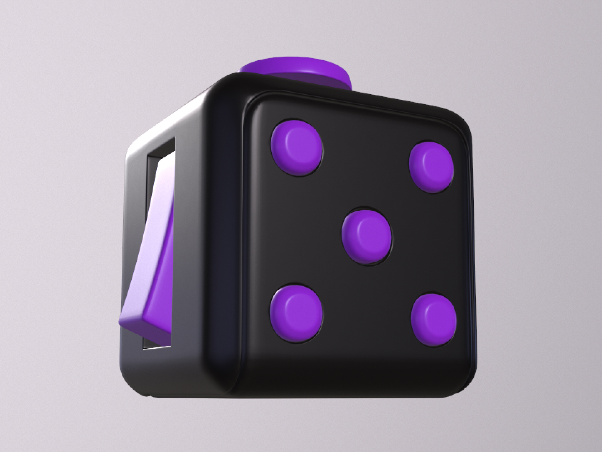Fidget cube 3D model by oxq on Dribbble