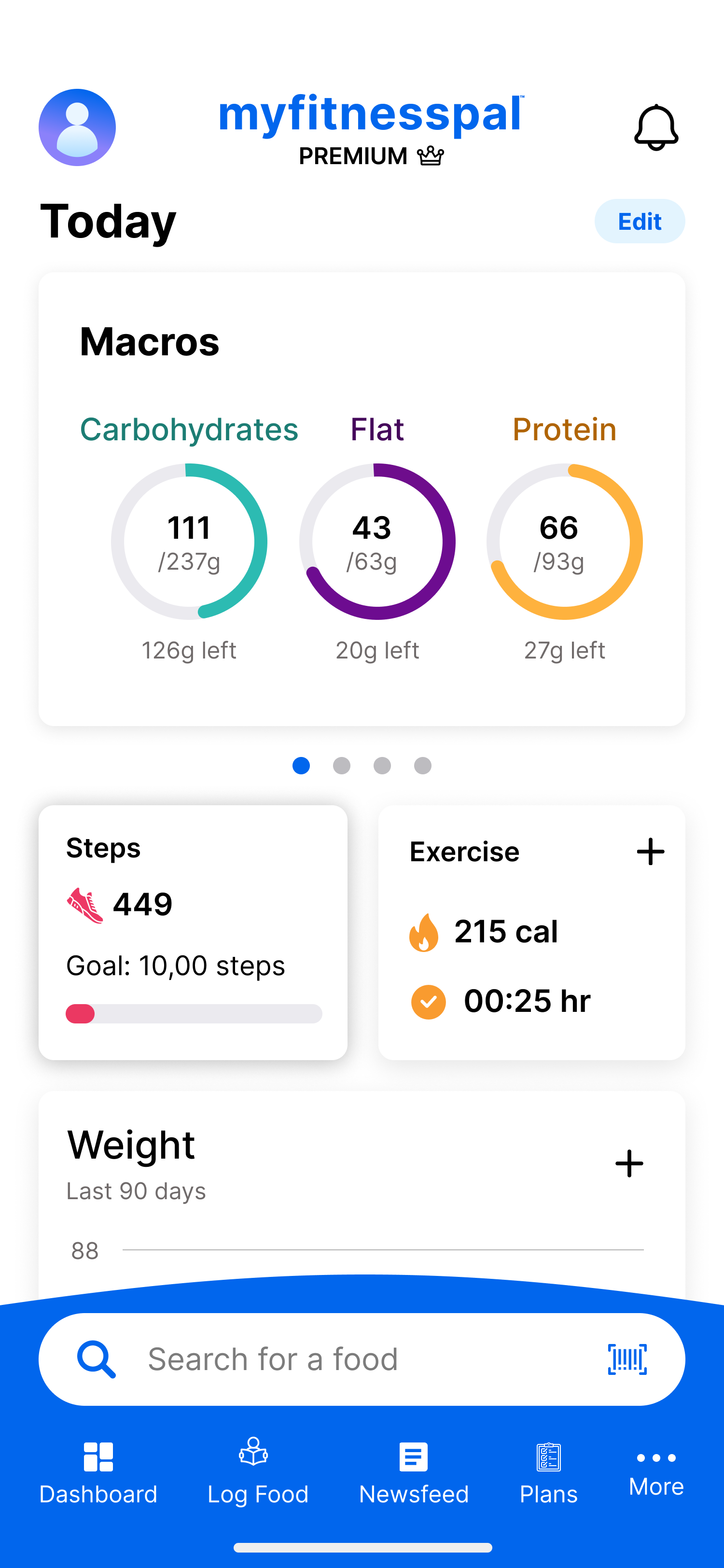 myFitnesspal: Fitness App UI Design by Kaes Mahmud on Dribbble
