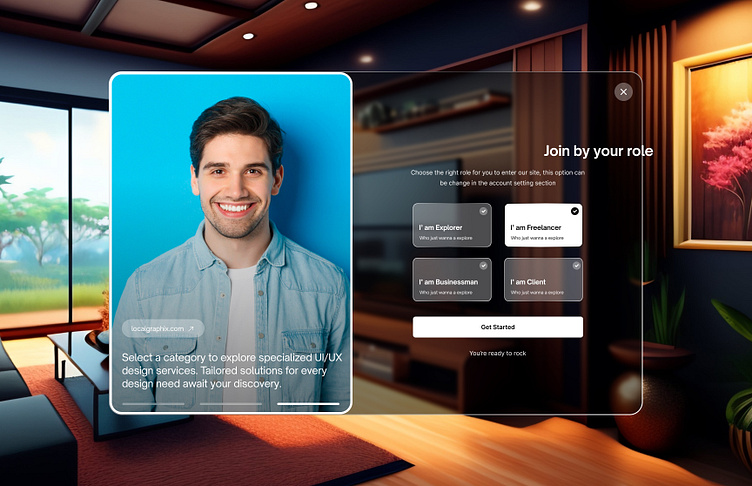 Join Us Page UI Design by PixelUX on Dribbble
