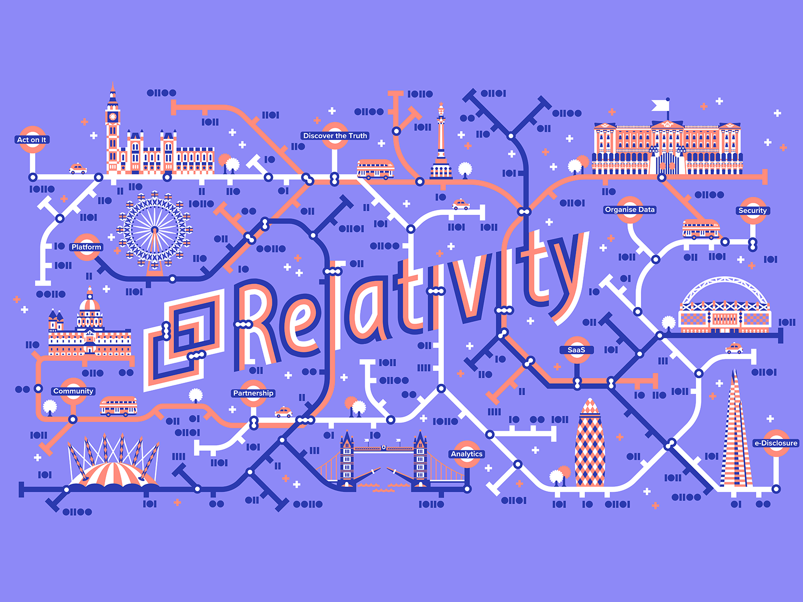 Relativity London by Jan Kallwejt on Dribbble