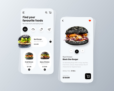 Food Delivery App 🍔 by Keyur Gajera on Dribbble