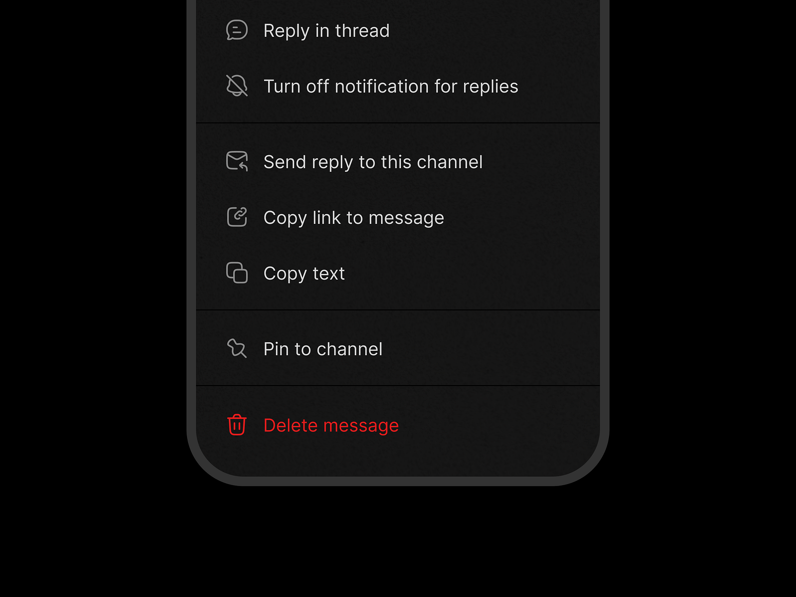 Dark mobile app settings UI ⚡️ by Hugeicons on Dribbble