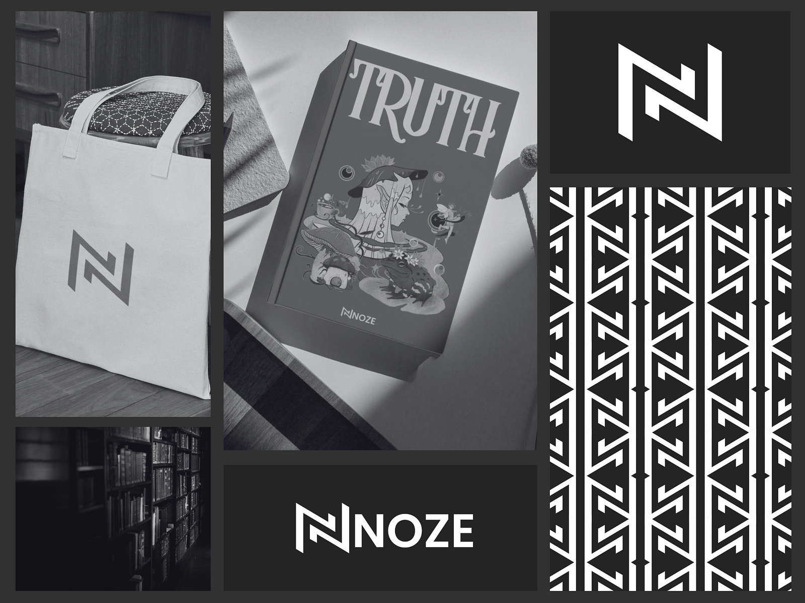 NOZE - Logo Branding by Aziz Salis on Dribbble