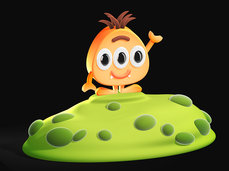 Hi, I'm Cobe - 3D character by Guriya Kumari on Dribbble