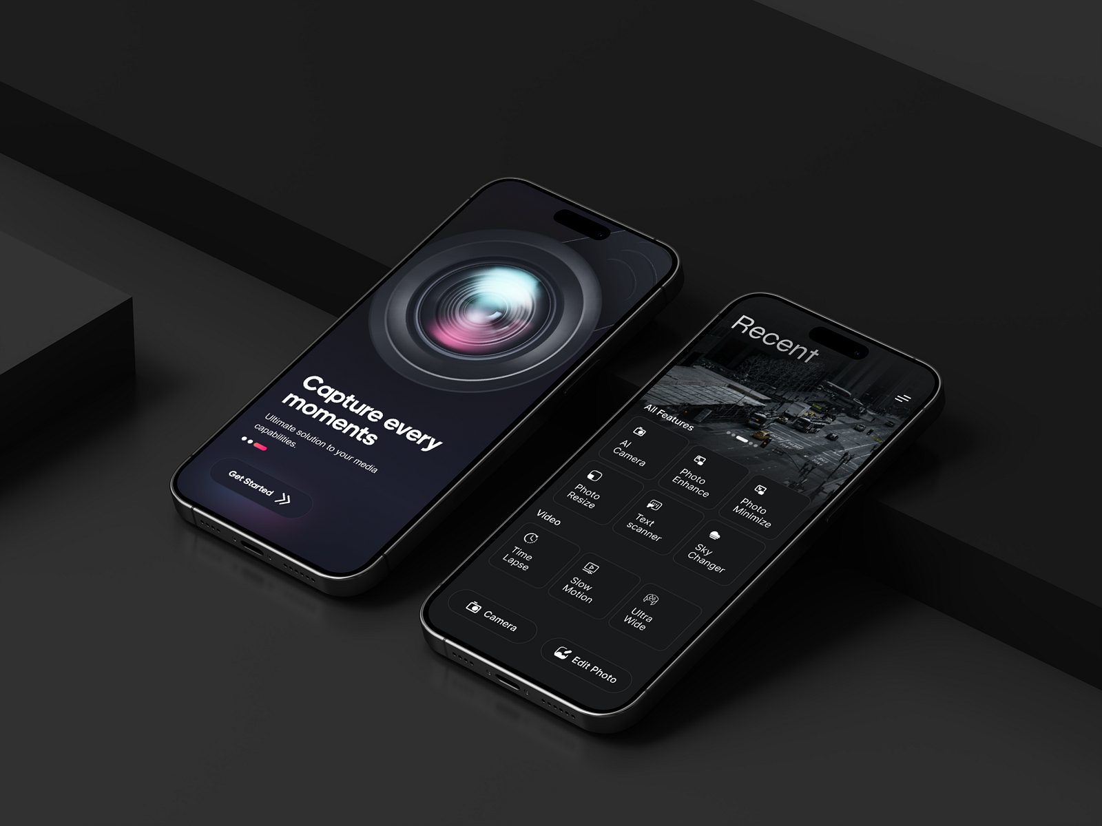 Camera Mobile App - Capture & Edit Image With AI by Asiq M. for Netro ...