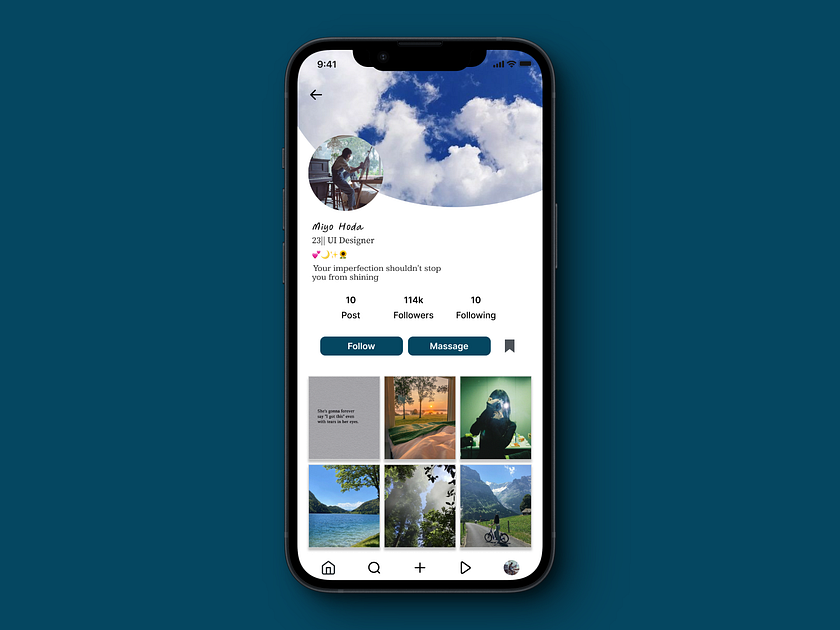 Browse thousands of Profile Page Mobile images for design inspiration ...