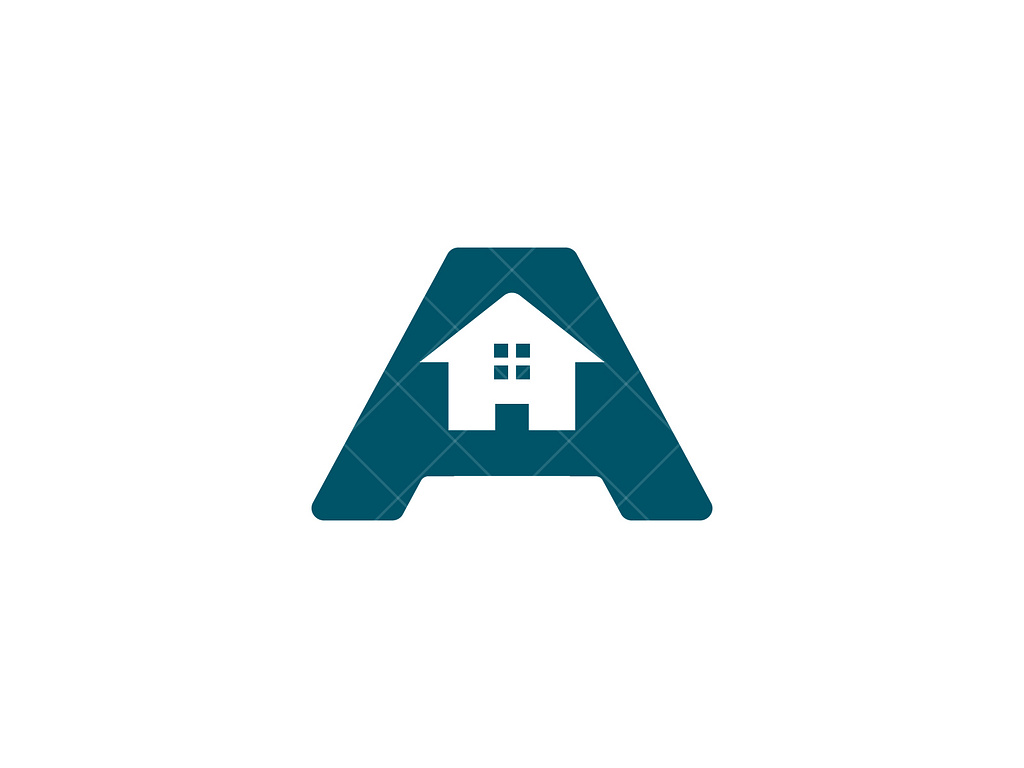 Letter A House Logo by Sabuj Ali on Dribbble