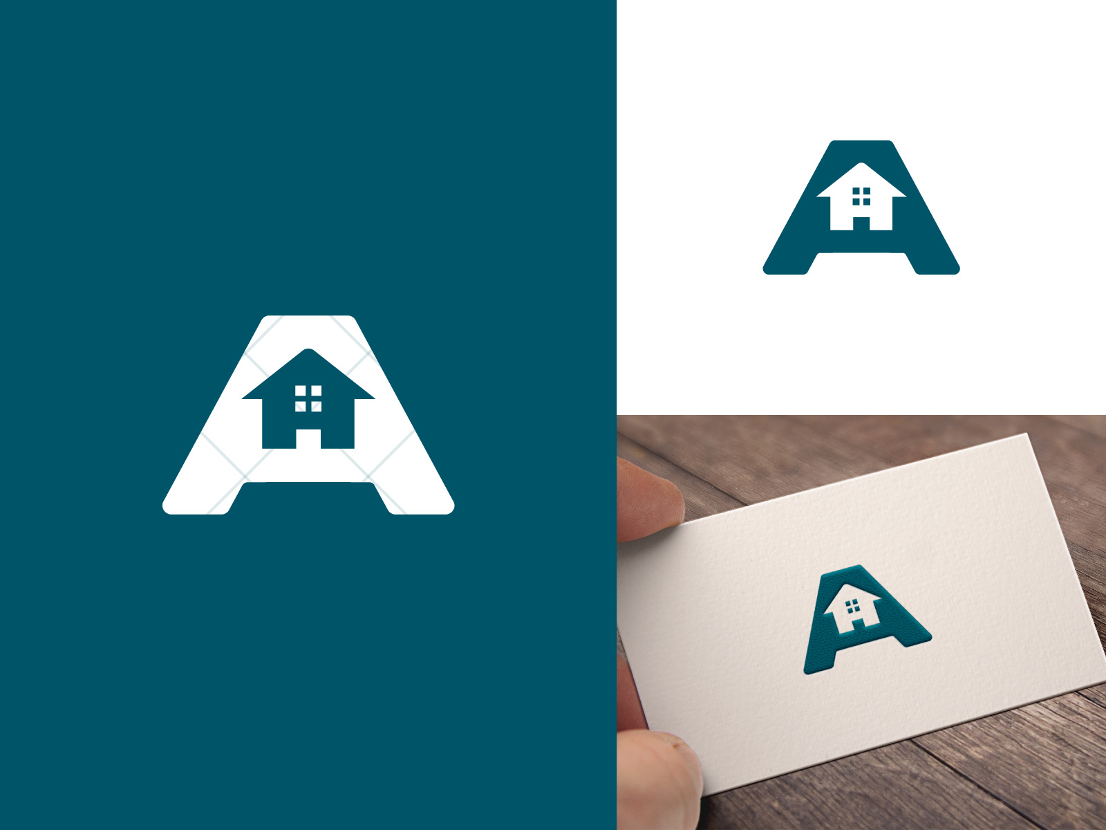Letter A House Logo by Sabuj Ali on Dribbble