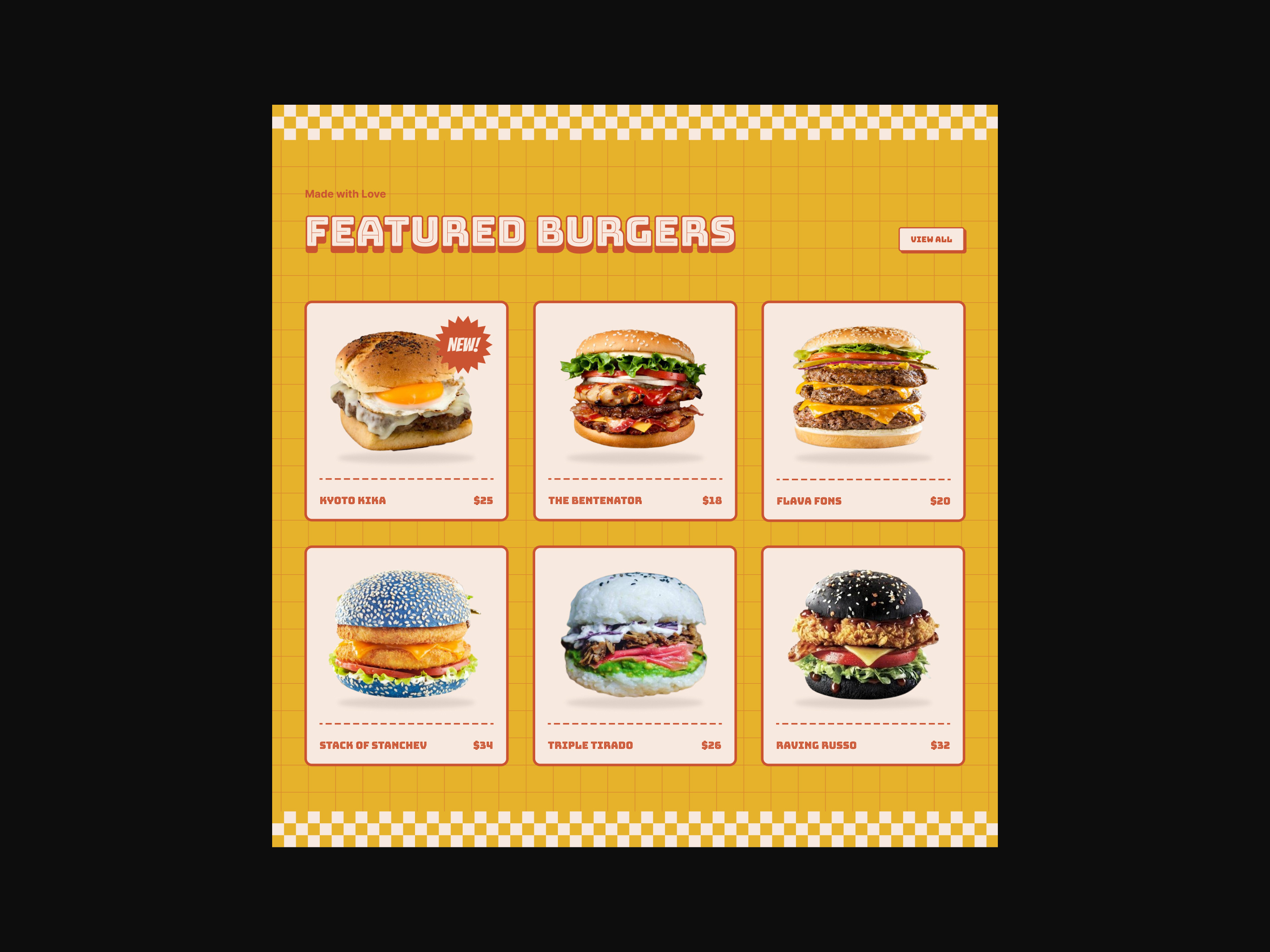 MY VERSION OF LANDING PAGE FOR HYPEBURGER - RDL 1 Match 2 by Alway ...