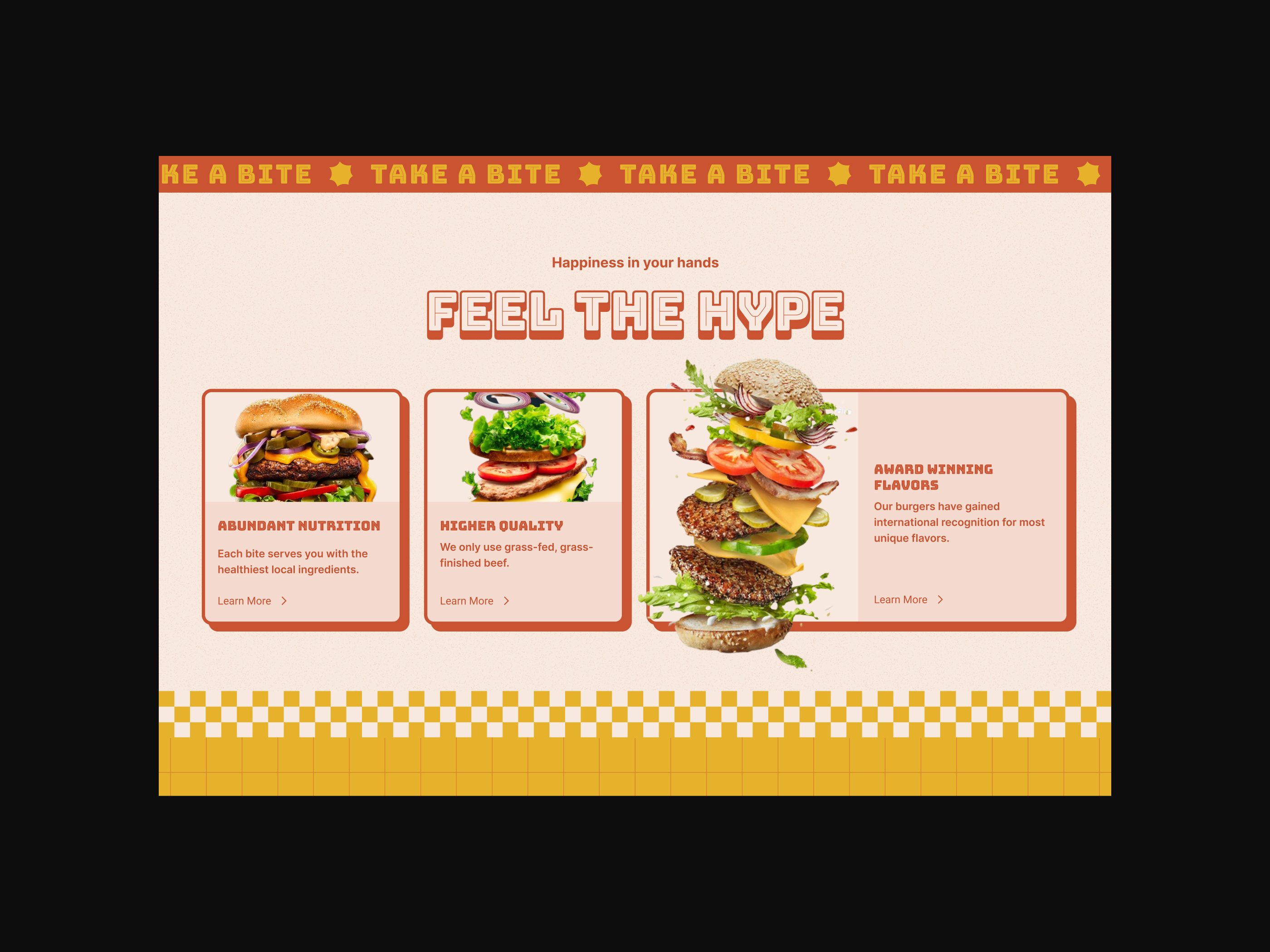 MY VERSION OF LANDING PAGE FOR HYPEBURGER - RDL 1 Match 2 by Alway ...