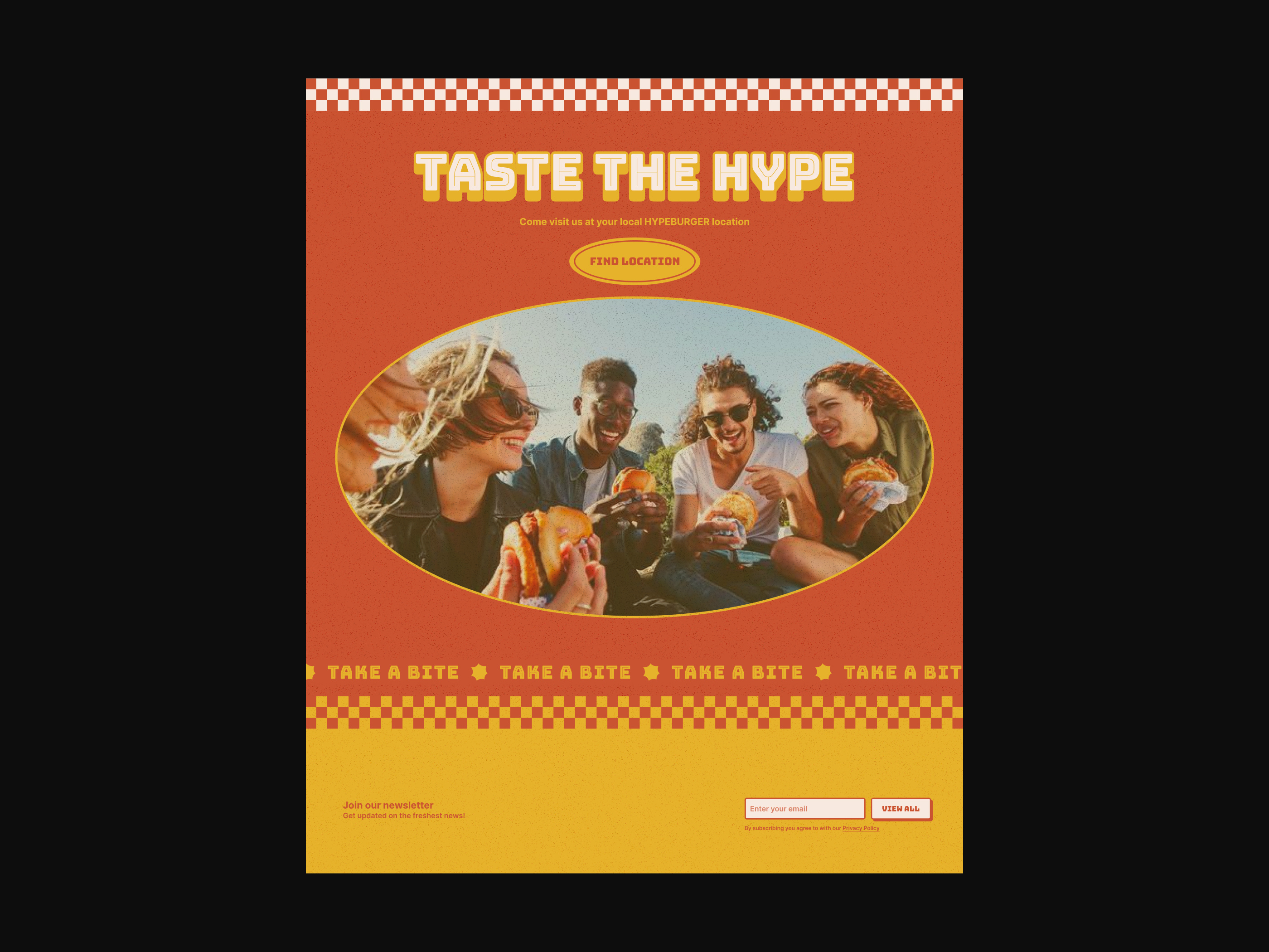 MY VERSION OF LANDING PAGE FOR HYPEBURGER - RDL 1 Match 2 by Alway ...