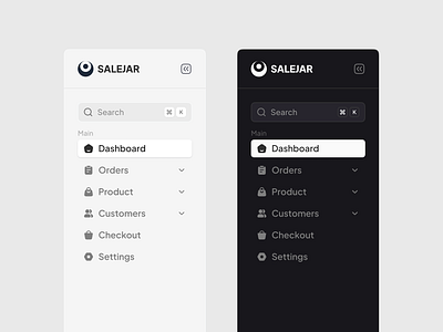 Sidebar navigation UI 🪄 by Ahmed Tamjid on Dribbble