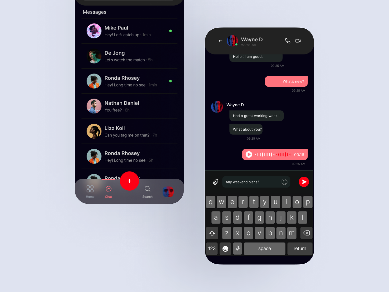 iChat: The Social Media App for All Ages by Preeti Rana on Dribbble