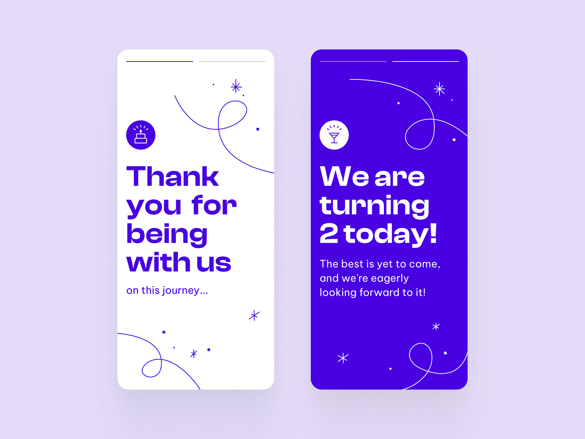 Daily UI 77. Thank you by Yihsuan Lu on Dribbble
