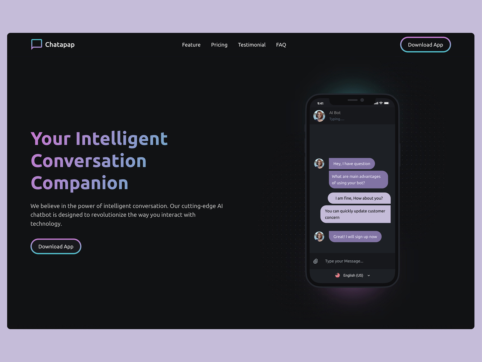 AI App Chatbot Website Template (Webflow) by Factor Theme on Dribbble
