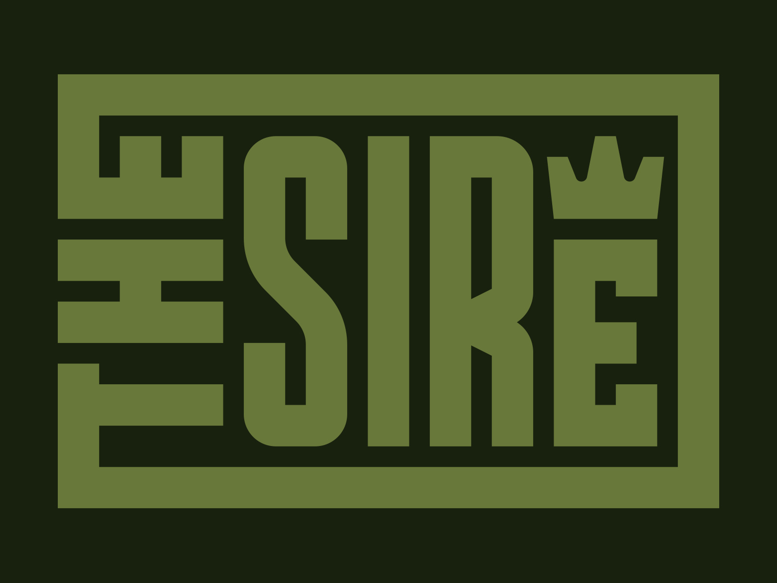 The Sire - Logo Design by Cajvanean C. Alexandru on Dribbble