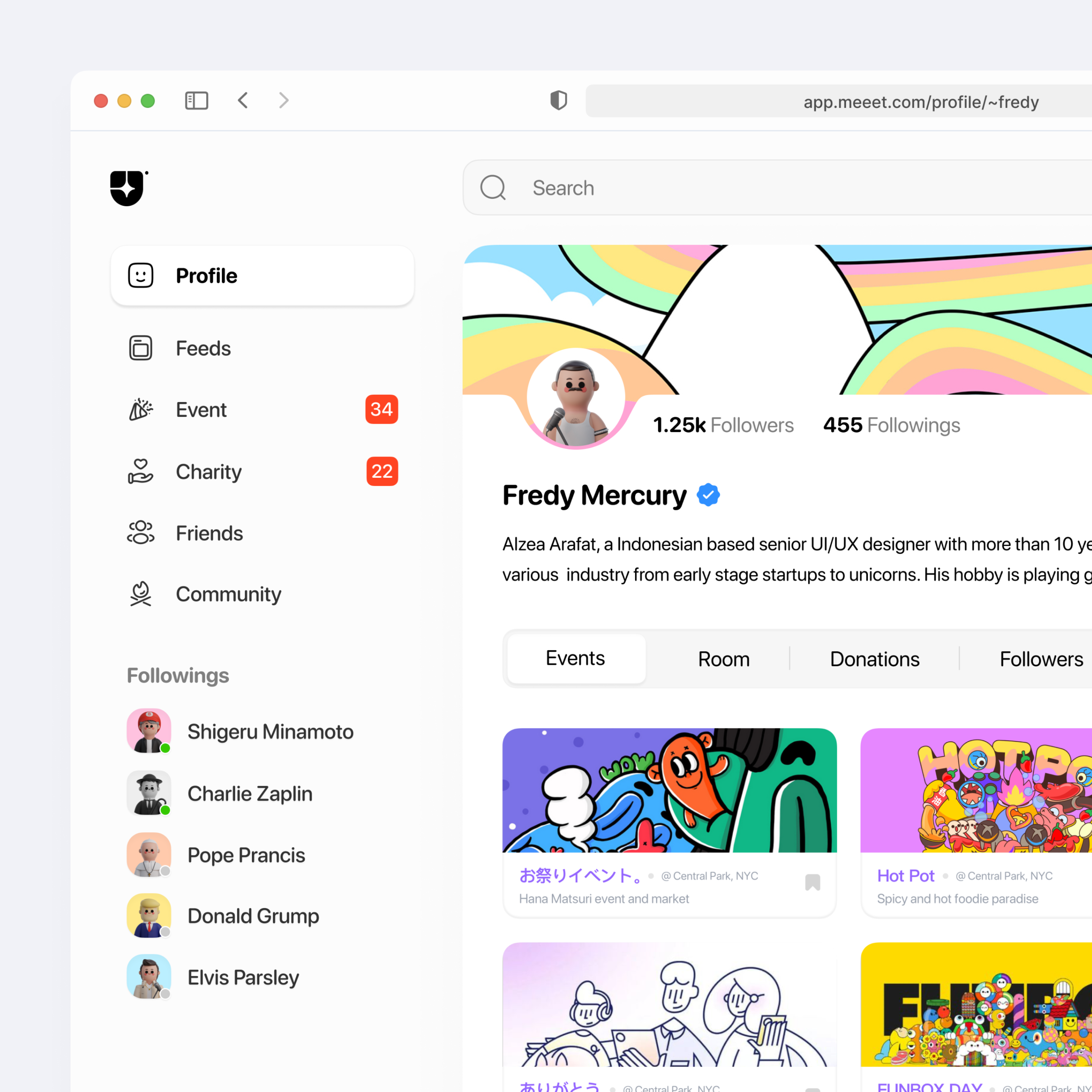 Browse thousands of Web User Profile UI images for design inspiration ...