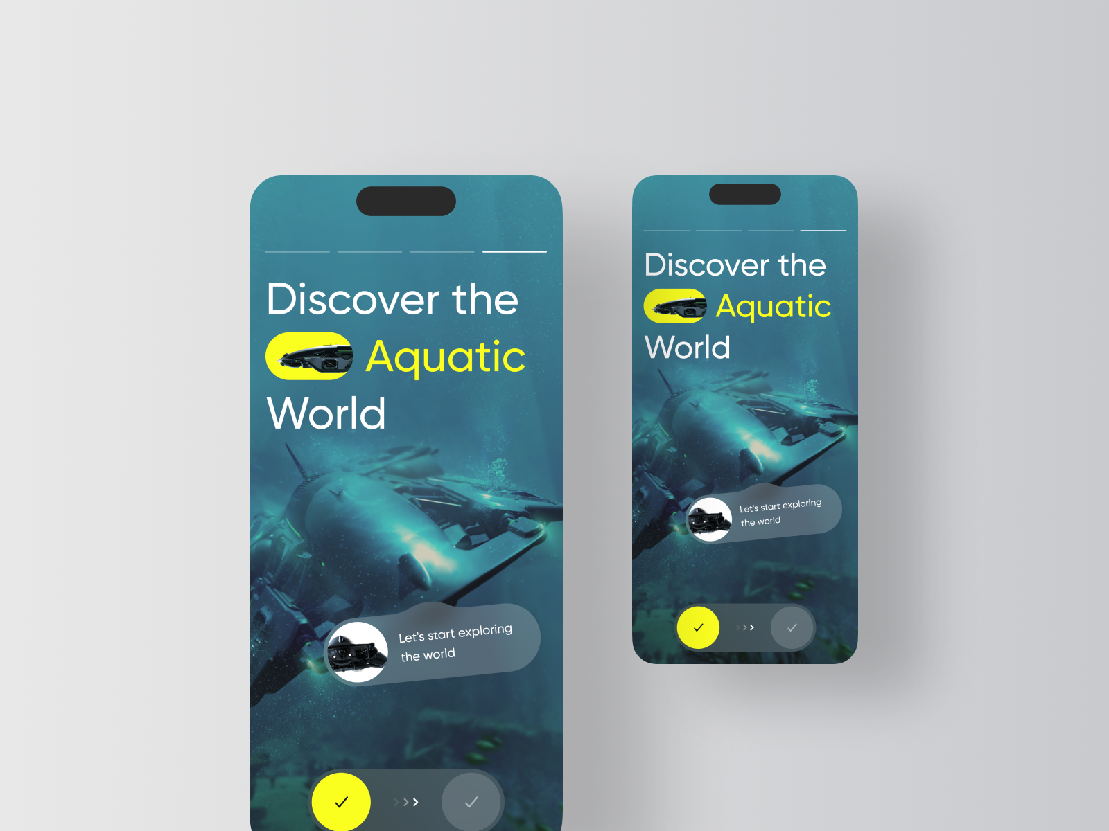 AquaDrone Mobile App - Water Drone SaaS by Stan D. on Dribbble