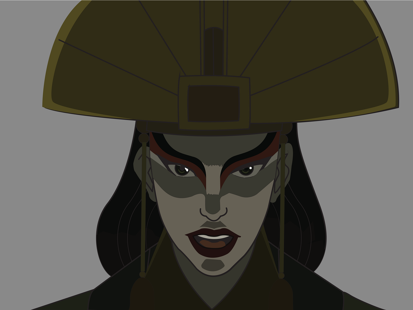 Avatar Kyoshi illustration by Oludotun on Dribbble