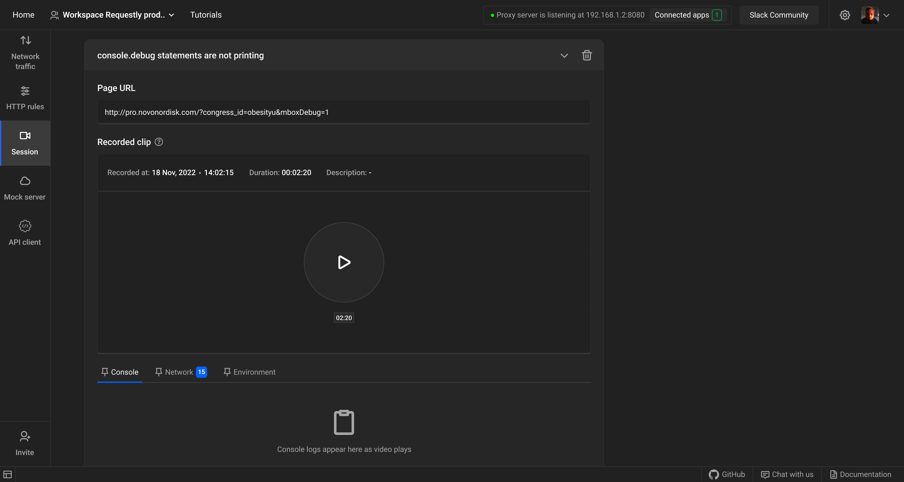 Requestly's new desktop app by Vivek Ravin on Dribbble