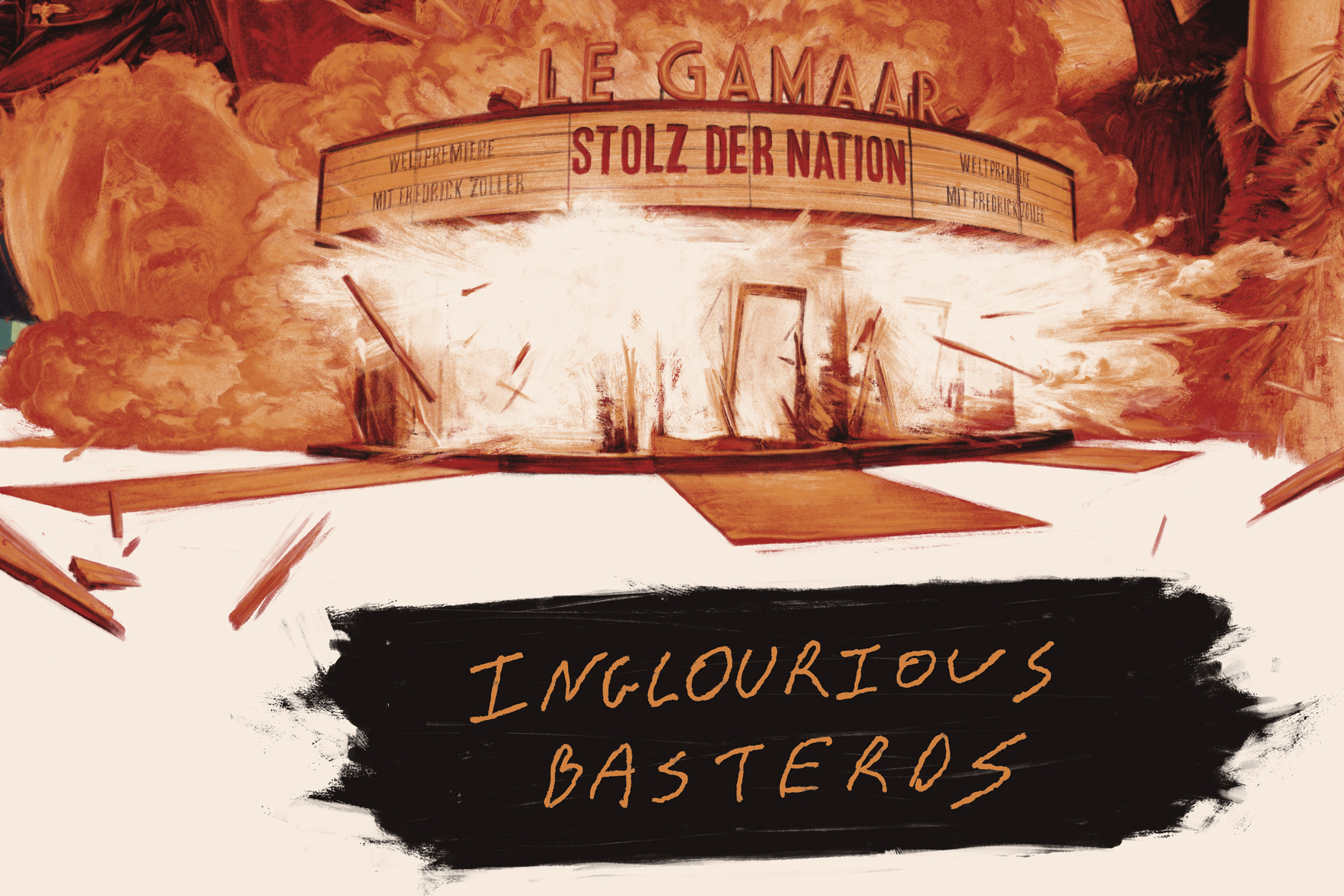 Alternative movie poster for "Inglorious Basterds" by Alexey Kot on ...