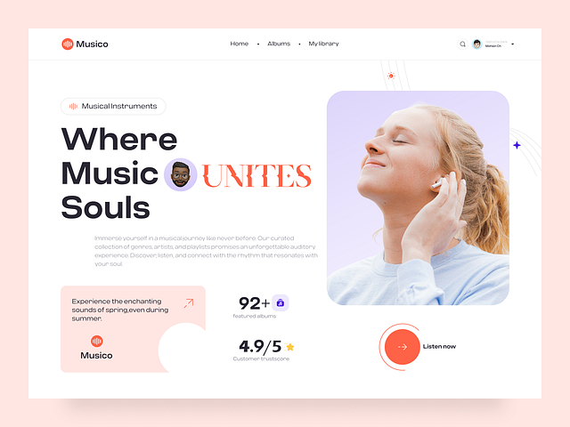 Hero Section designs, themes, templates and downloadable graphic ...