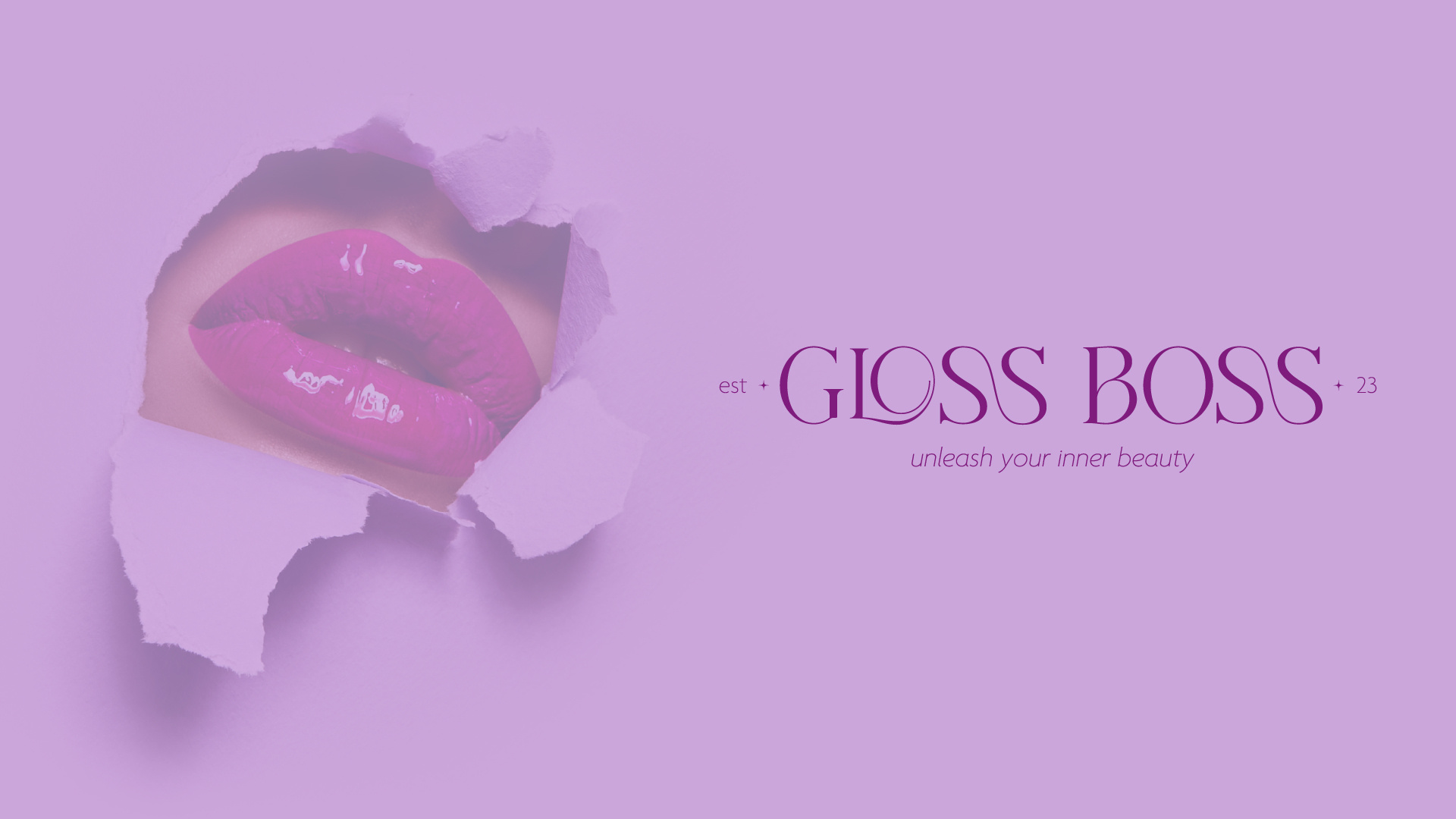 Gloss Boss | Makeup Brand Identity 💋 by Liliana Sandoval on Dribbble