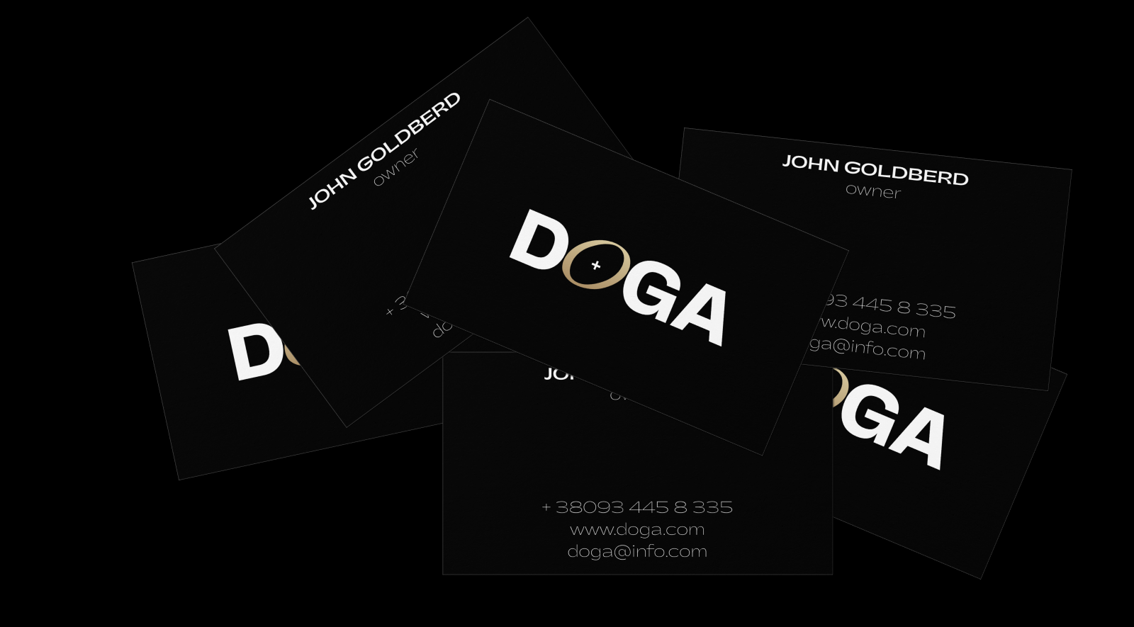 DOGA | artificial intelligence service logo design by Marina Zakharova ...