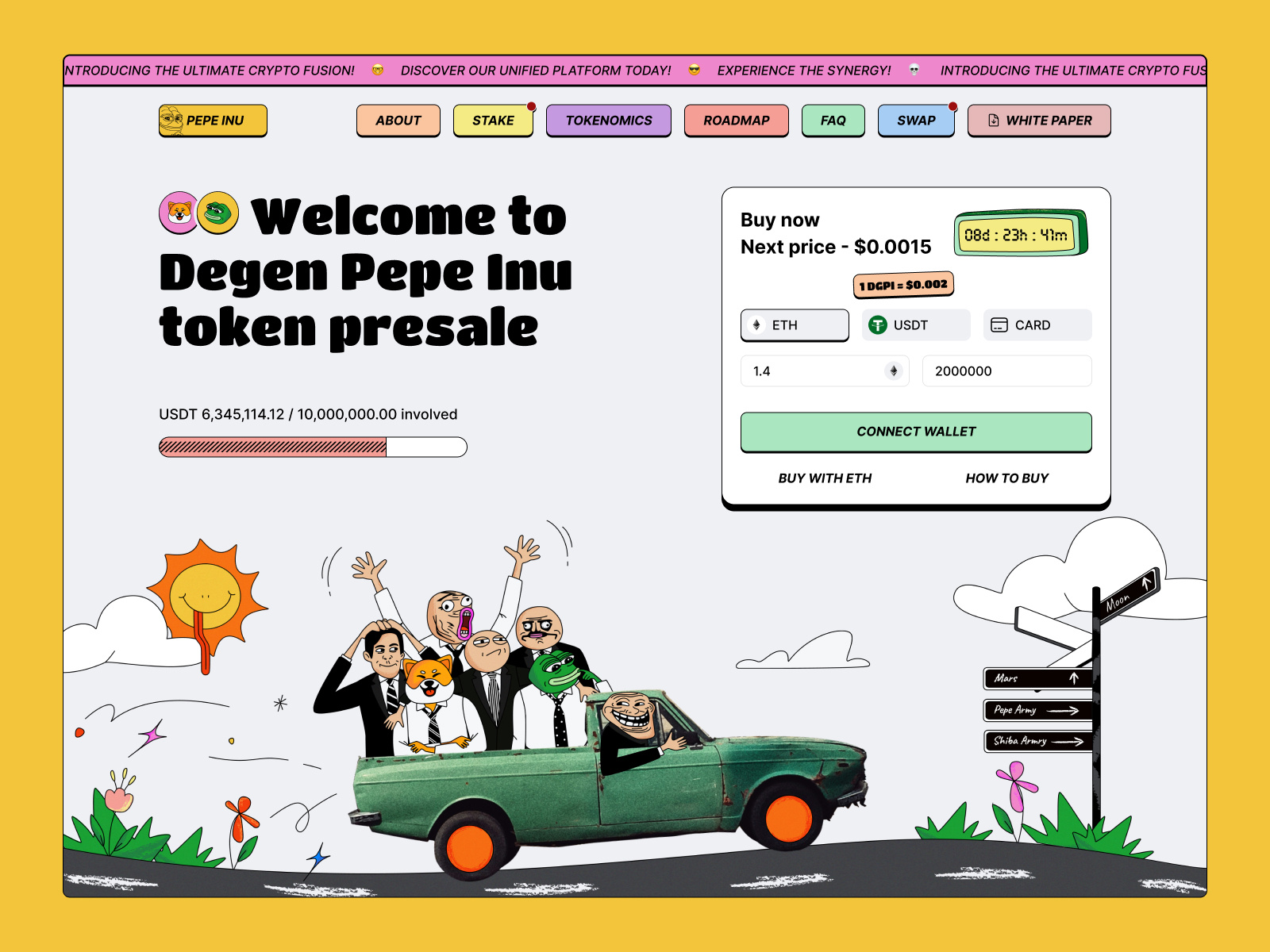 Degen Pepe Inu Fan Token by Anatoliy Demyanchuk for Demyanchuk Art Team on Dribbble