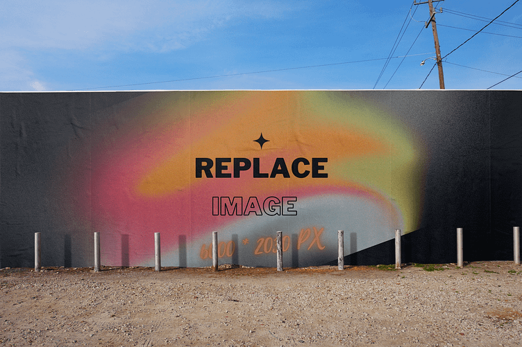 Hoarding Billboard Mockup by Tankiso Mpela on Dribbble