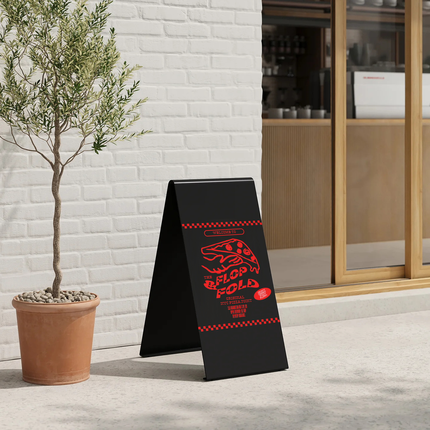 Signage for Pizza Company by Korry Smith on Dribbble